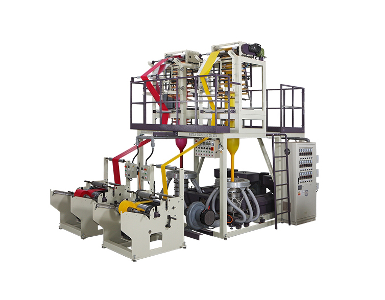 ABA 3 Layers Twin Head Blown Film Machine | CT-ABATH | Matila Blown Film Extrusion Factory